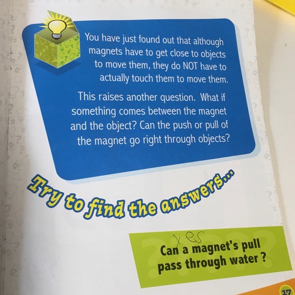 Horizon Group | Toys | Science Set Think Box Learn About Magnetism ...